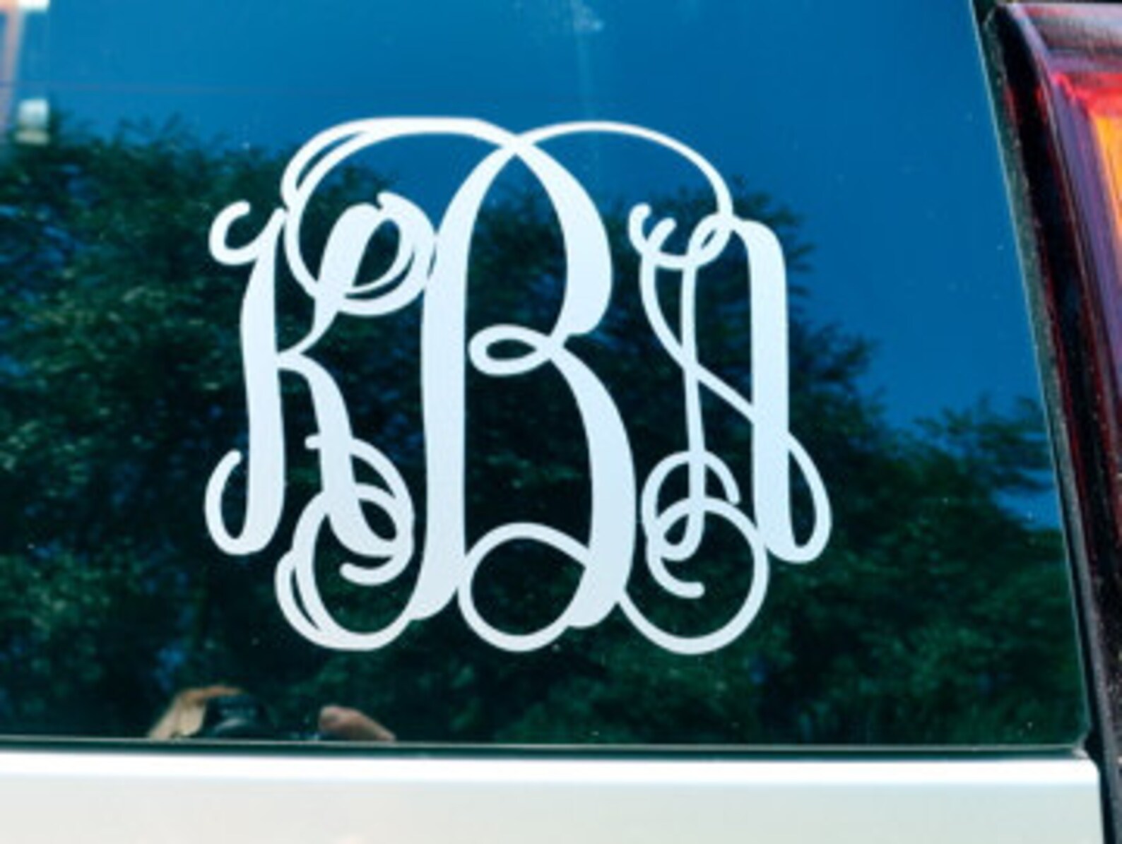 Personalized Car Monogram - Etsy