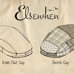 SEWING PATTERN - Finch: 1920s Irish Flat Cap for Child or Adult Patch ...