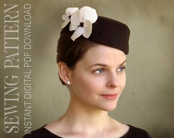Pillbox Hat Pattern | Etsy