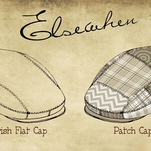 DIGITAL SEWING PATTERN Finch 1920's Irish Flat Cap for - Etsy
