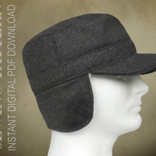Hat Sewing Pattern for Conductor Cap or Cadet Cap in PDF - Etsy