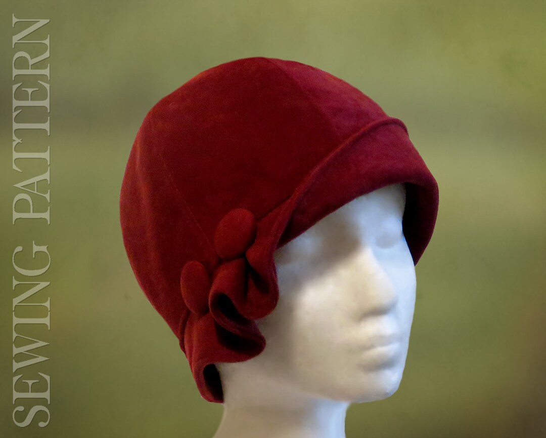 DIGITAL SEWING PATTERN Madeline 1920s Twenties Cloche - Etsy