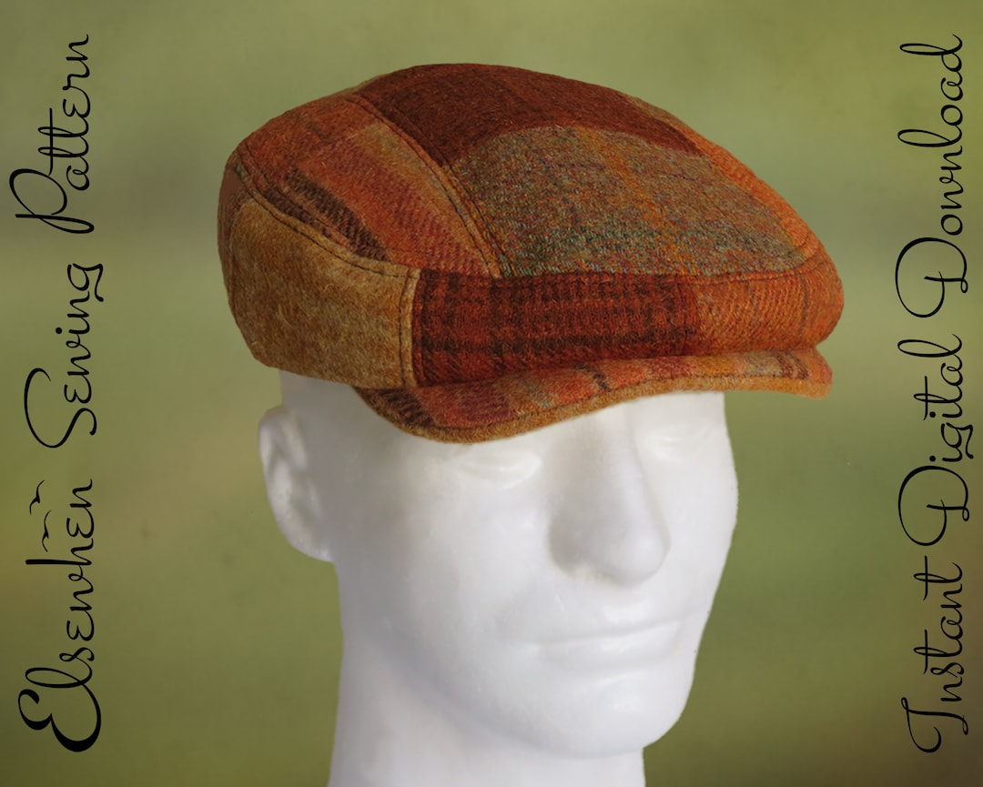 DIGITAL SEWING PATTERN Finch 1920's Irish Flat Cap for - Etsy Australia