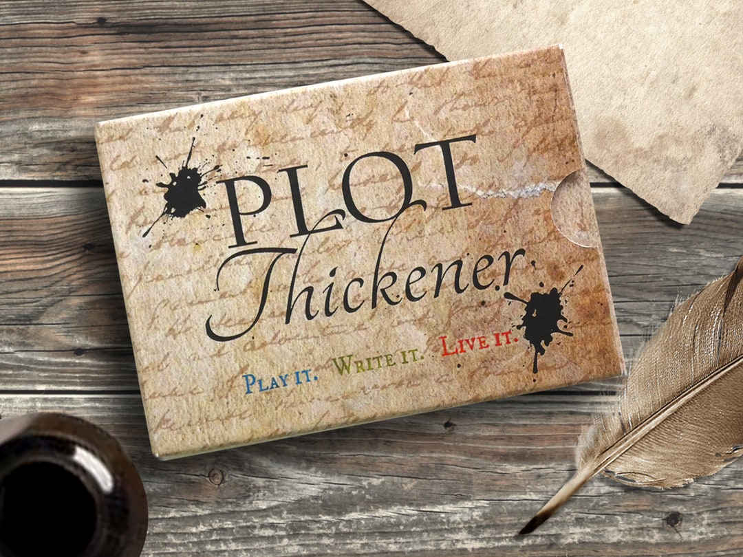 Plot Thickener Card Game, Writing Prompts, Life Enrichment, Story ...