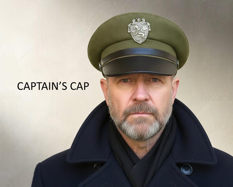 SEWING PATTERN - Hyatt: Captain's Cap Pilot Skipper Greek Fisherman ...