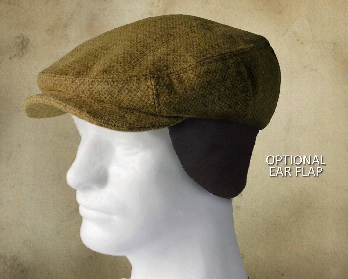 SEWING PATTERN - Finch: 1920s Irish Flat Cap for Child or Adult Patch ...