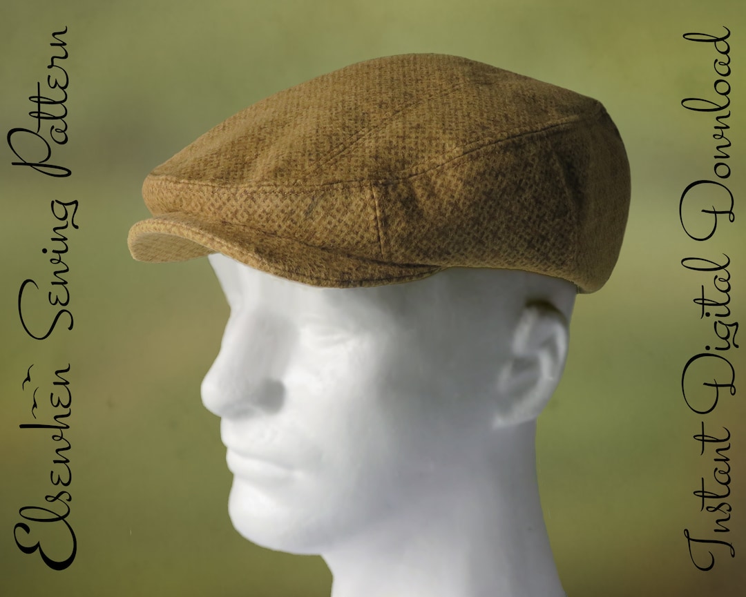 DIGITAL SEWING PATTERN Finch, 1920's Irish Flat Cap for Child or Adult Pdf Download - Etsy