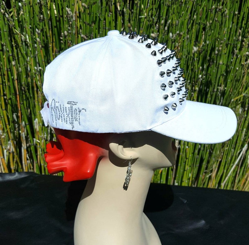 Awesome Studded Baseball Hat Cap Bikers Amazing Punk Rocker - Etsy
