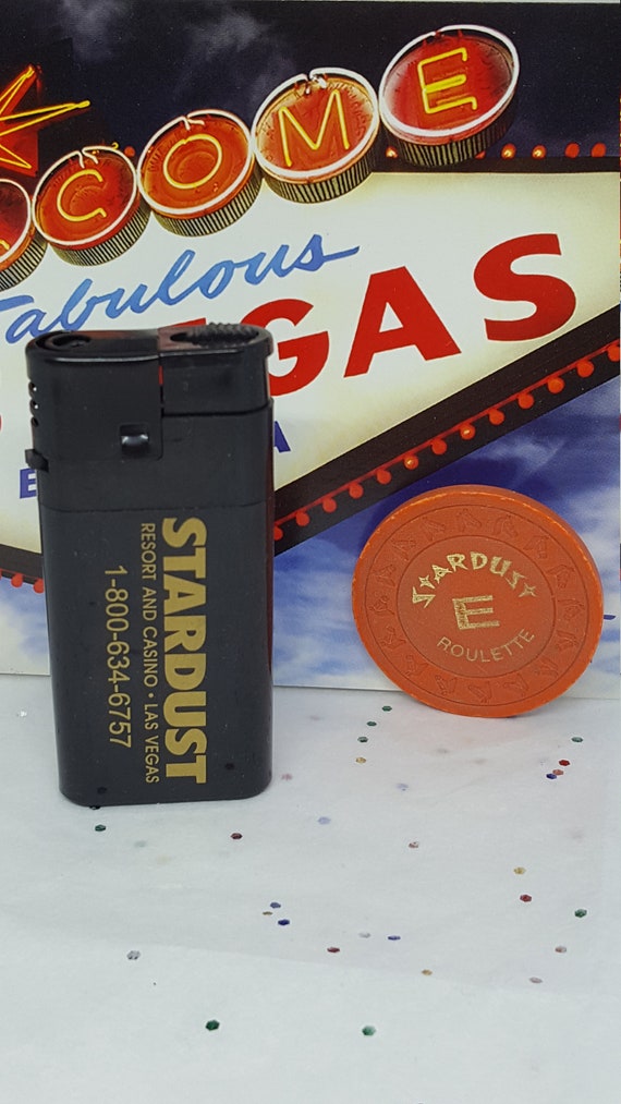 Legendary Stardust Las Vegas Vintage Roulette Chip & Lighter | Etsy