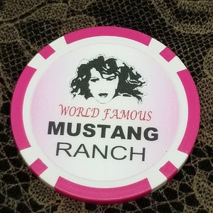 Rare MCM Vintage World Famous Mustang Ranch Brothel Chip Matches ...