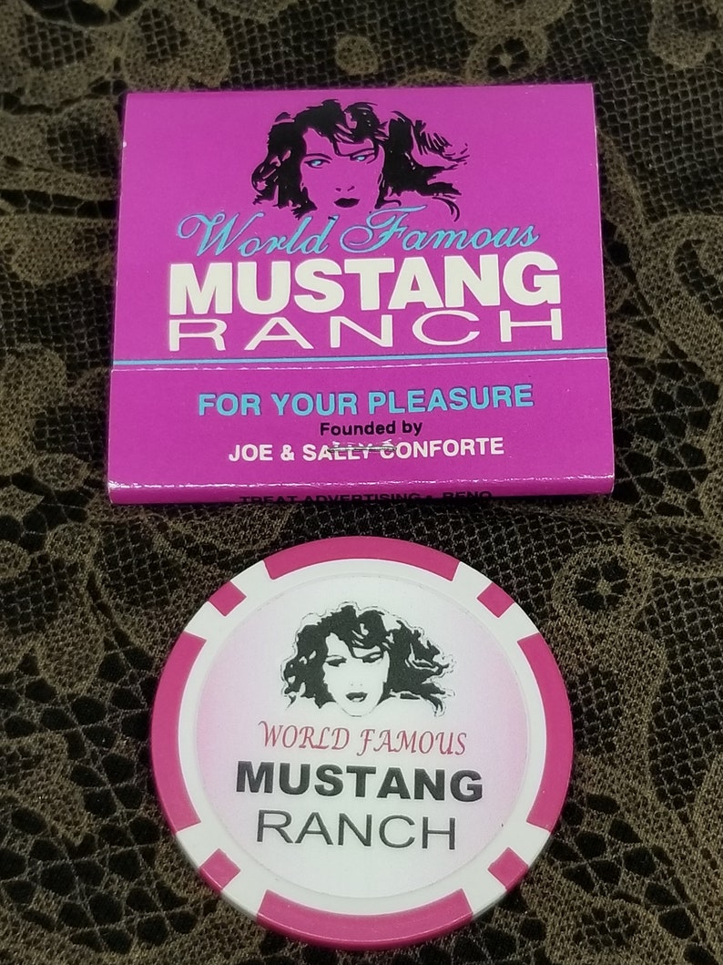 Rare MCM Vintage World Famous Mustang Ranch Brothel Chip - Etsy