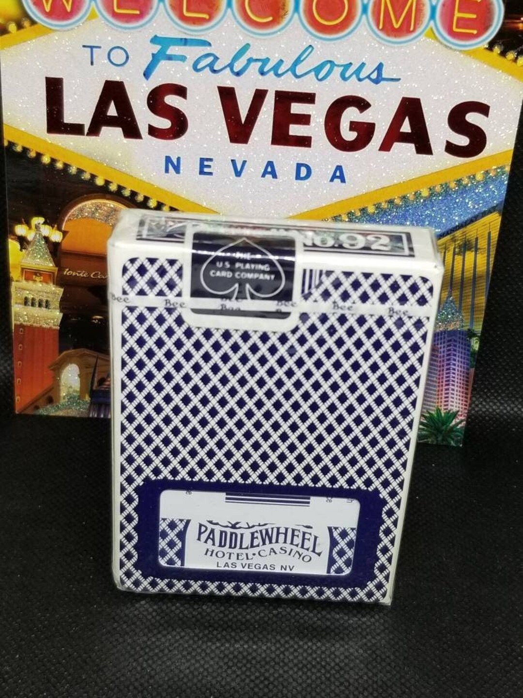 Rare Vintage Debbie Reynolds Paddle Wheel Las Vegas Sealed Deck of ...