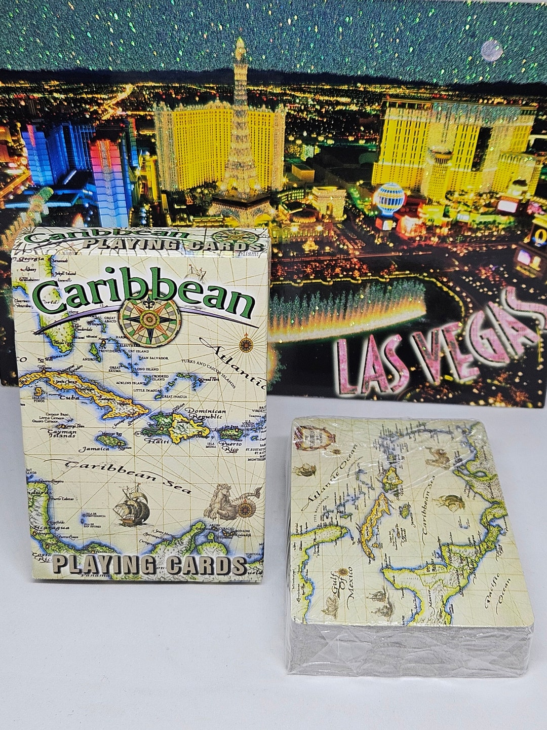 Vintage Caribbean Playing Cards Caribbean & West Indies Souvenir ...