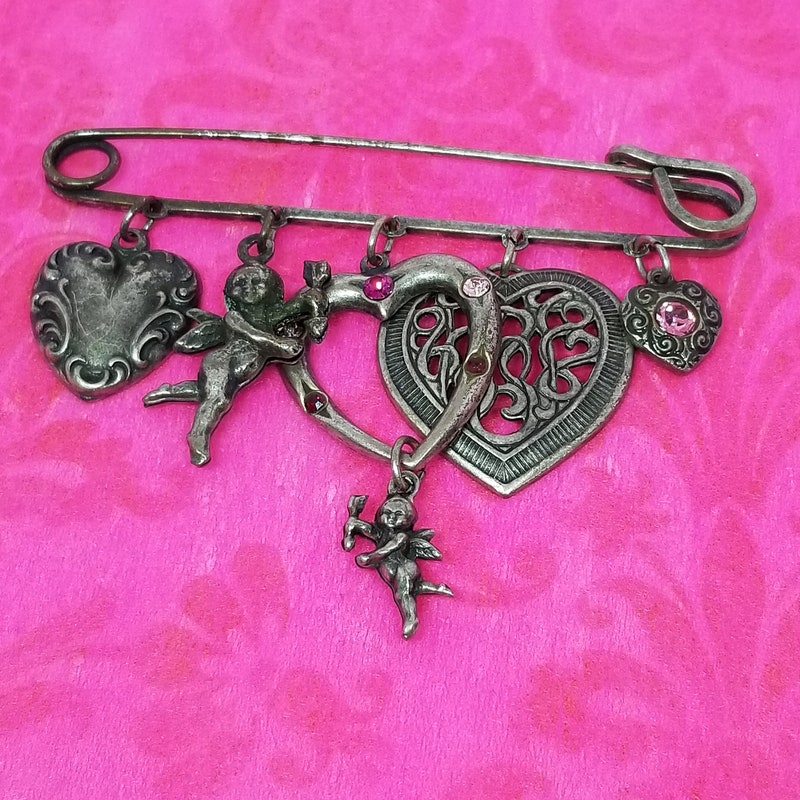 925 Safety Pin Art - Etsy