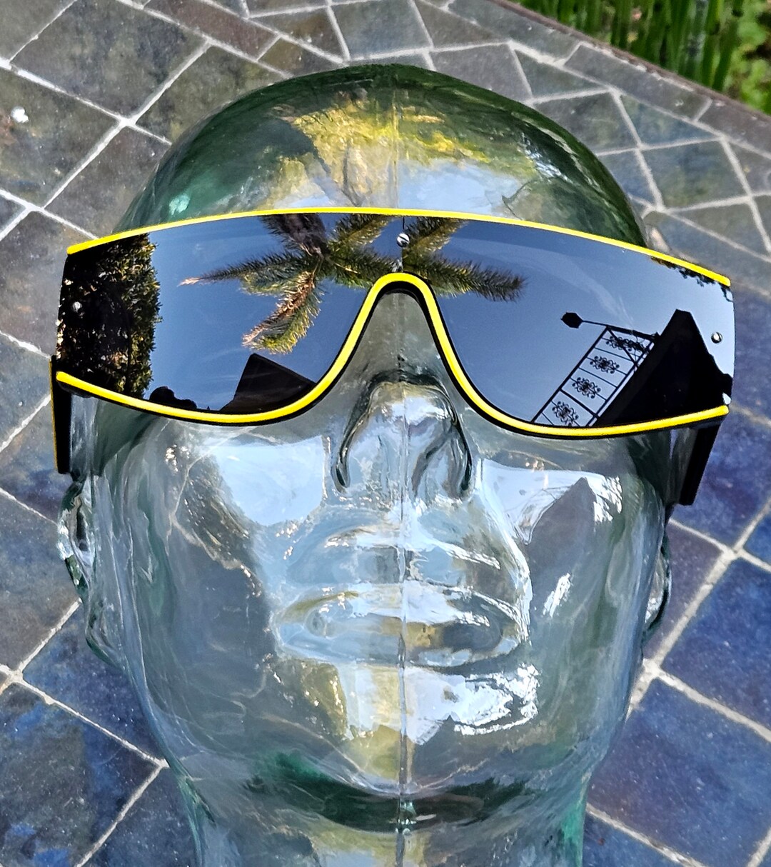 Rare Vintage Badass Punkrocker Sunglasses Authentic 80's Punk Rocker ...