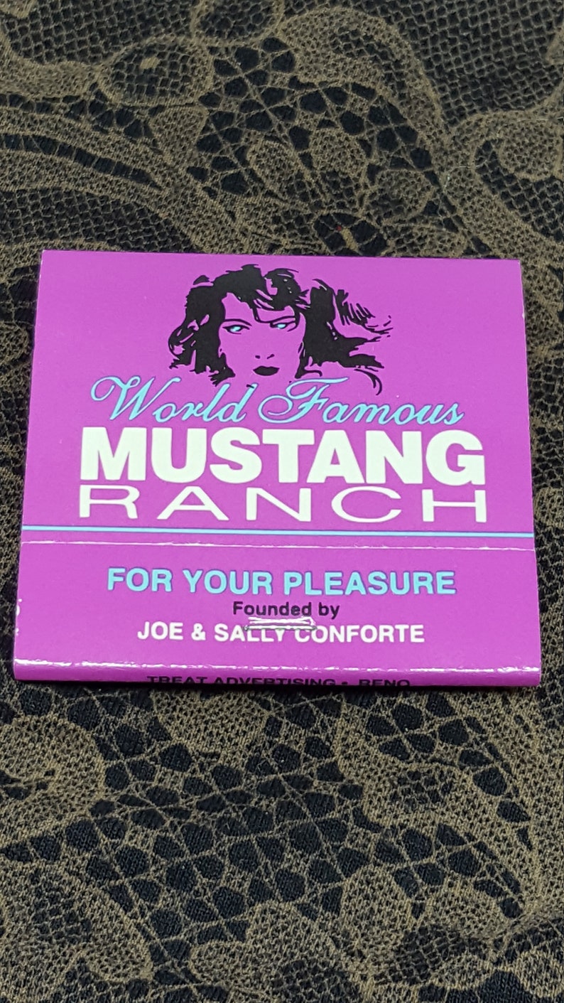 Wow! RARE Judys Coyote Spring Ranch Brothel Chip Mustang Ranch Legal ...