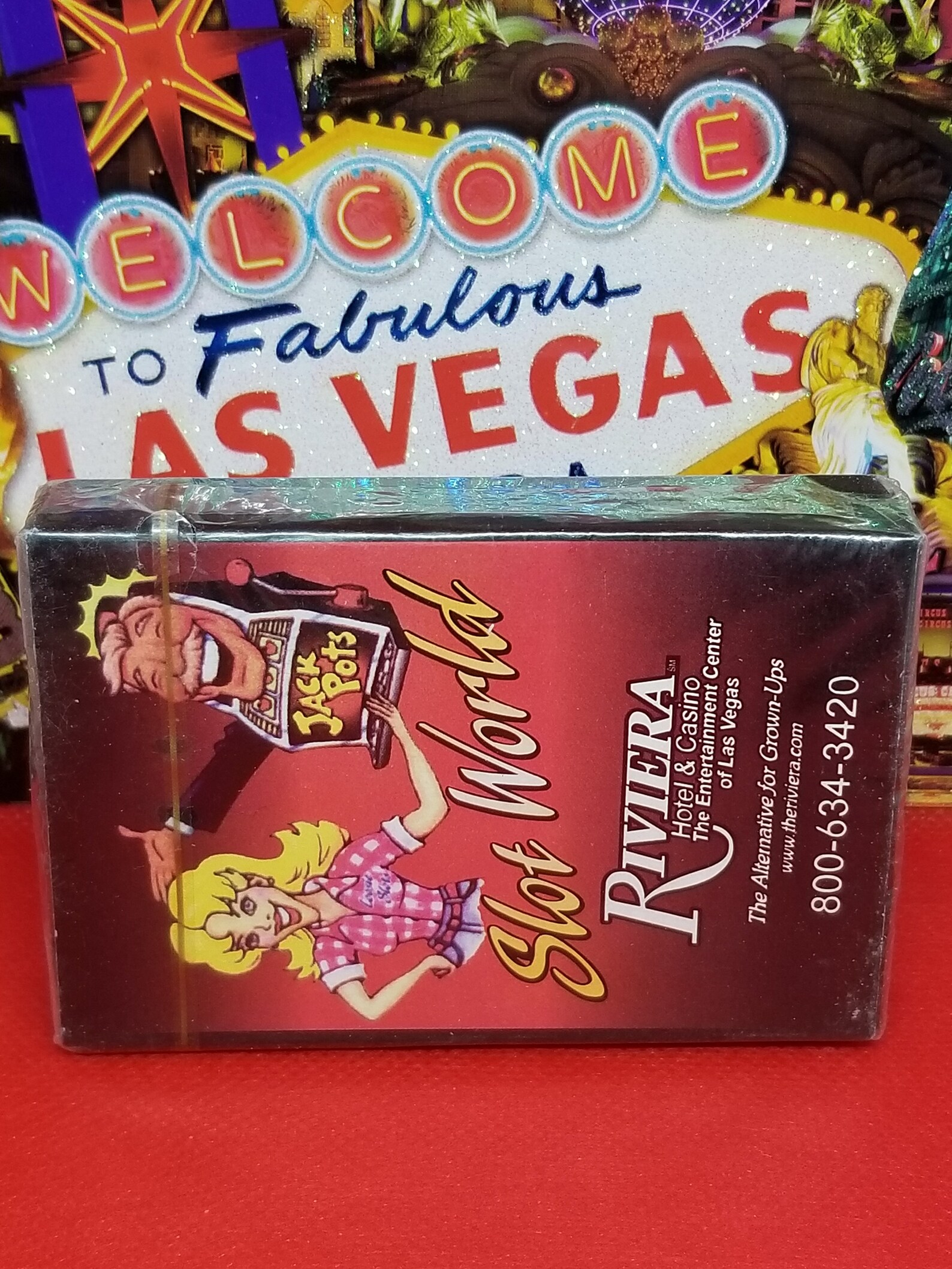 Fabulous Las Vegas Riviera Casino & Slot World obsolete | Etsy