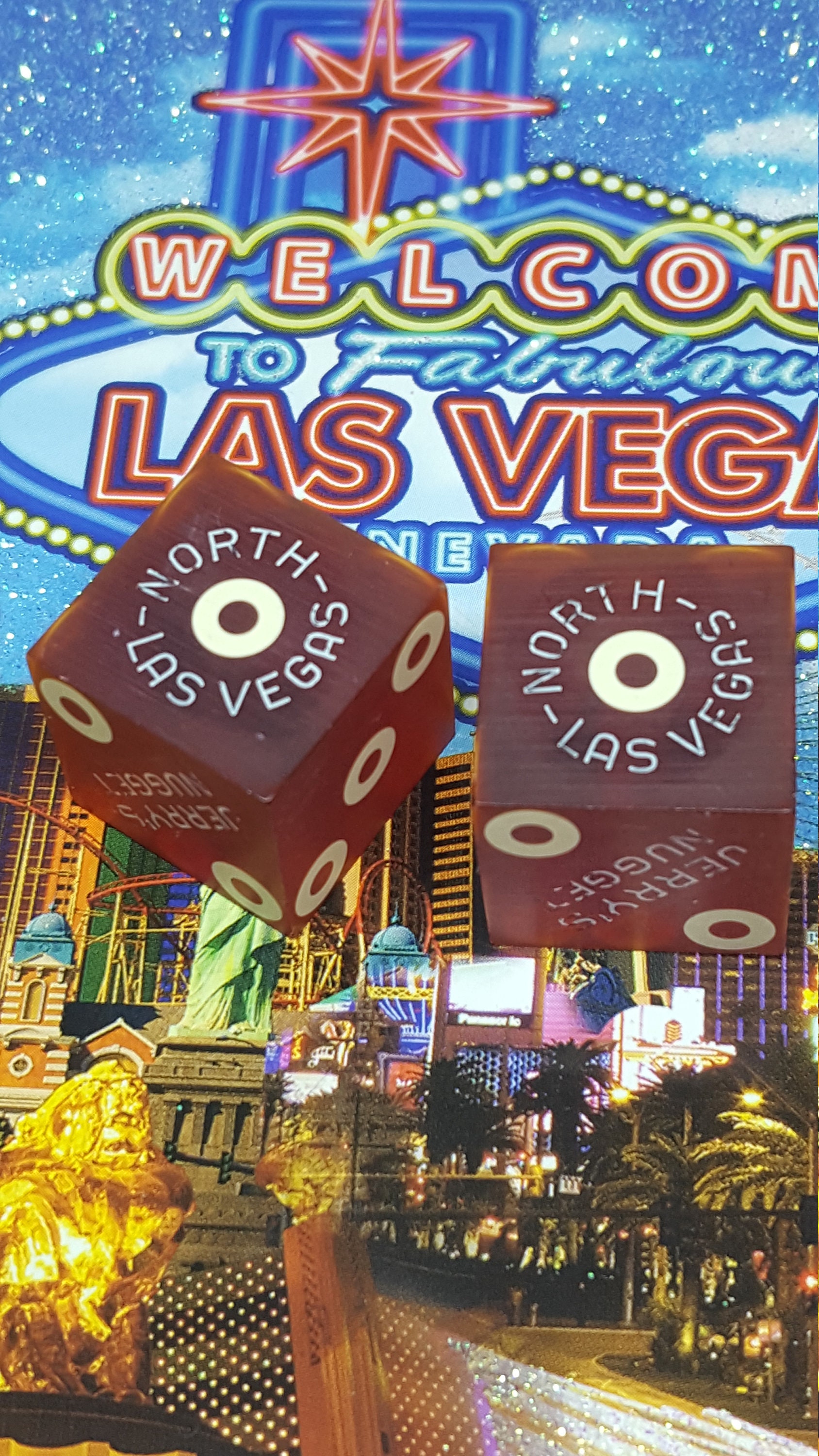 Rare Vintage 1970s Jerry's Nugget Las Vegas Dice Donut - Etsy