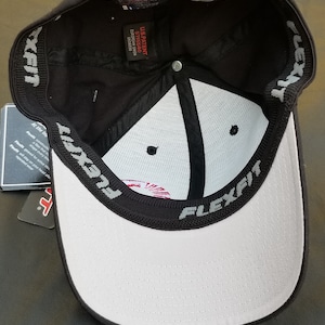 Awesome Vintage Flexfit Caltec Black Baseball Hat Dope Sick Technology ...
