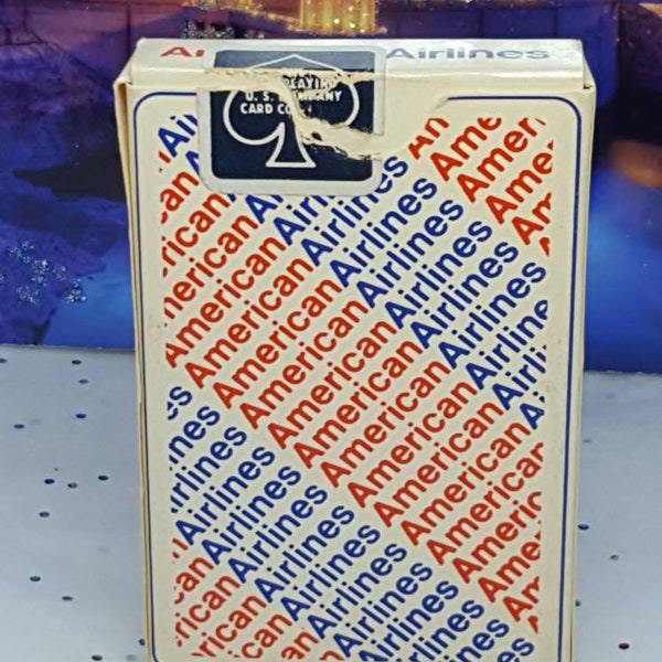 American Airlines Playing Cards - Etsy