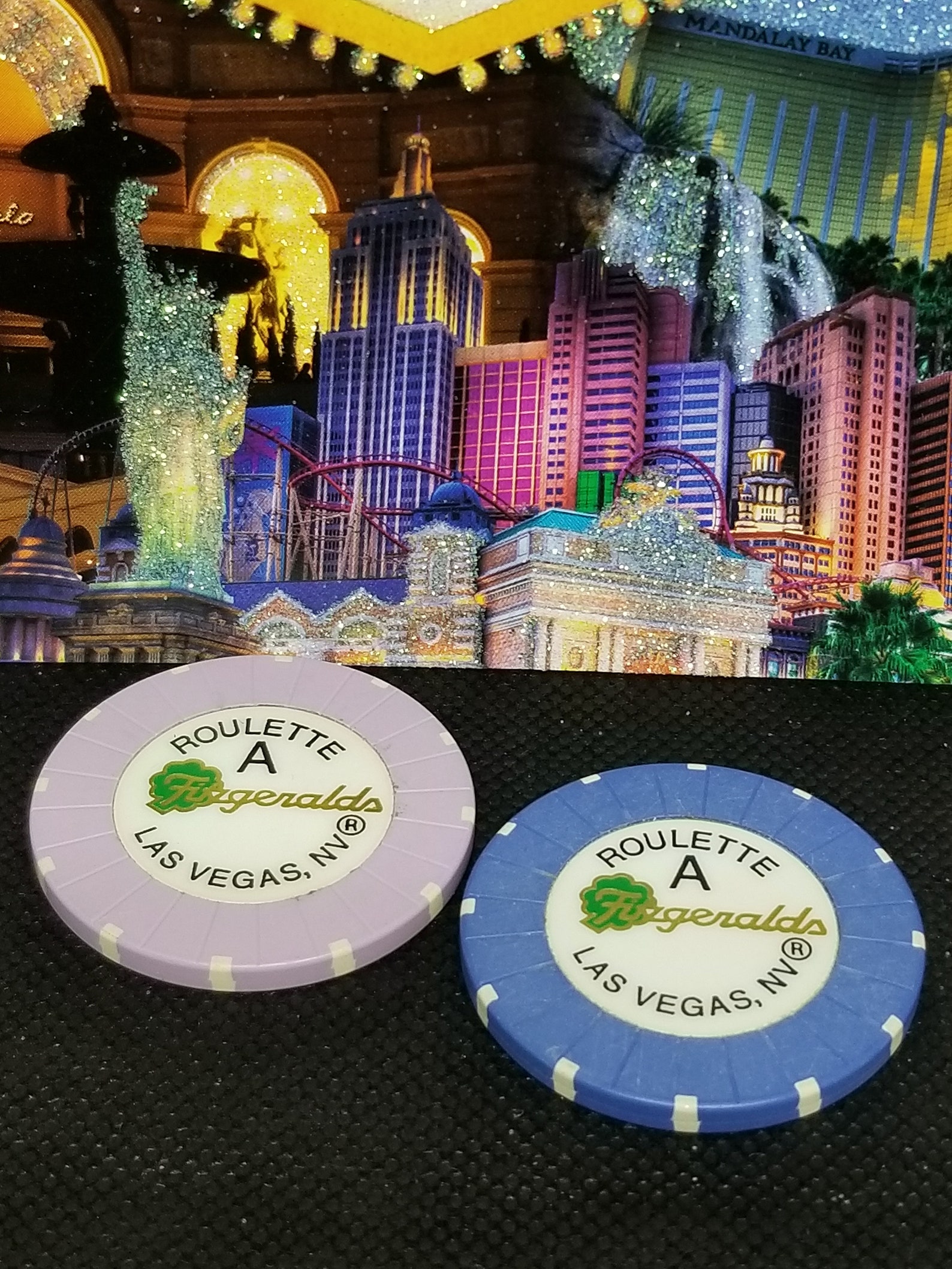 Rare Vintage Fitzgeralds Las Vegas Casino Roulette Chips Fitz - Etsy