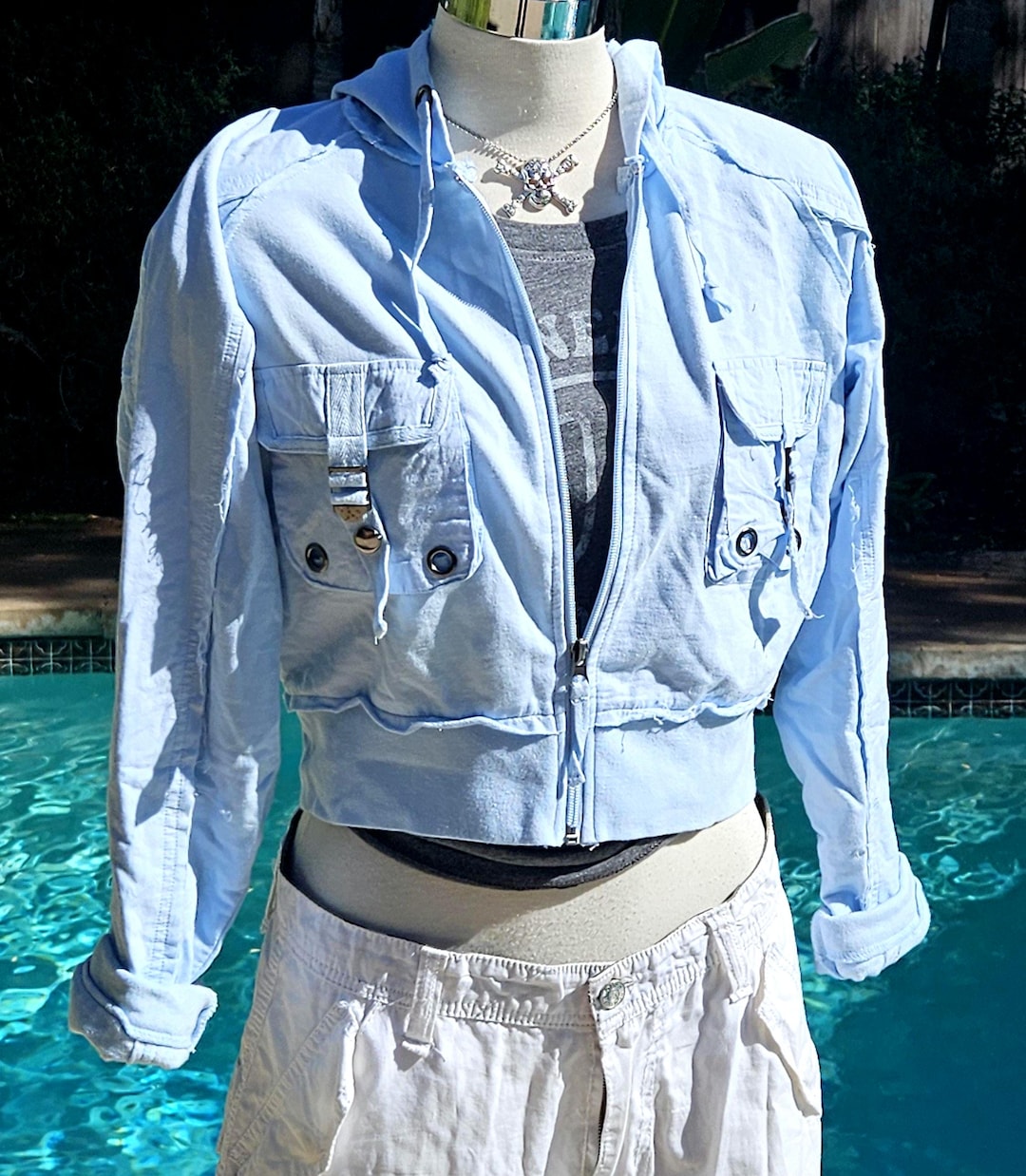 Vintage Tokyo Denim Bank Hoodie Jacket Vintage Tokyo Denim Bank ...