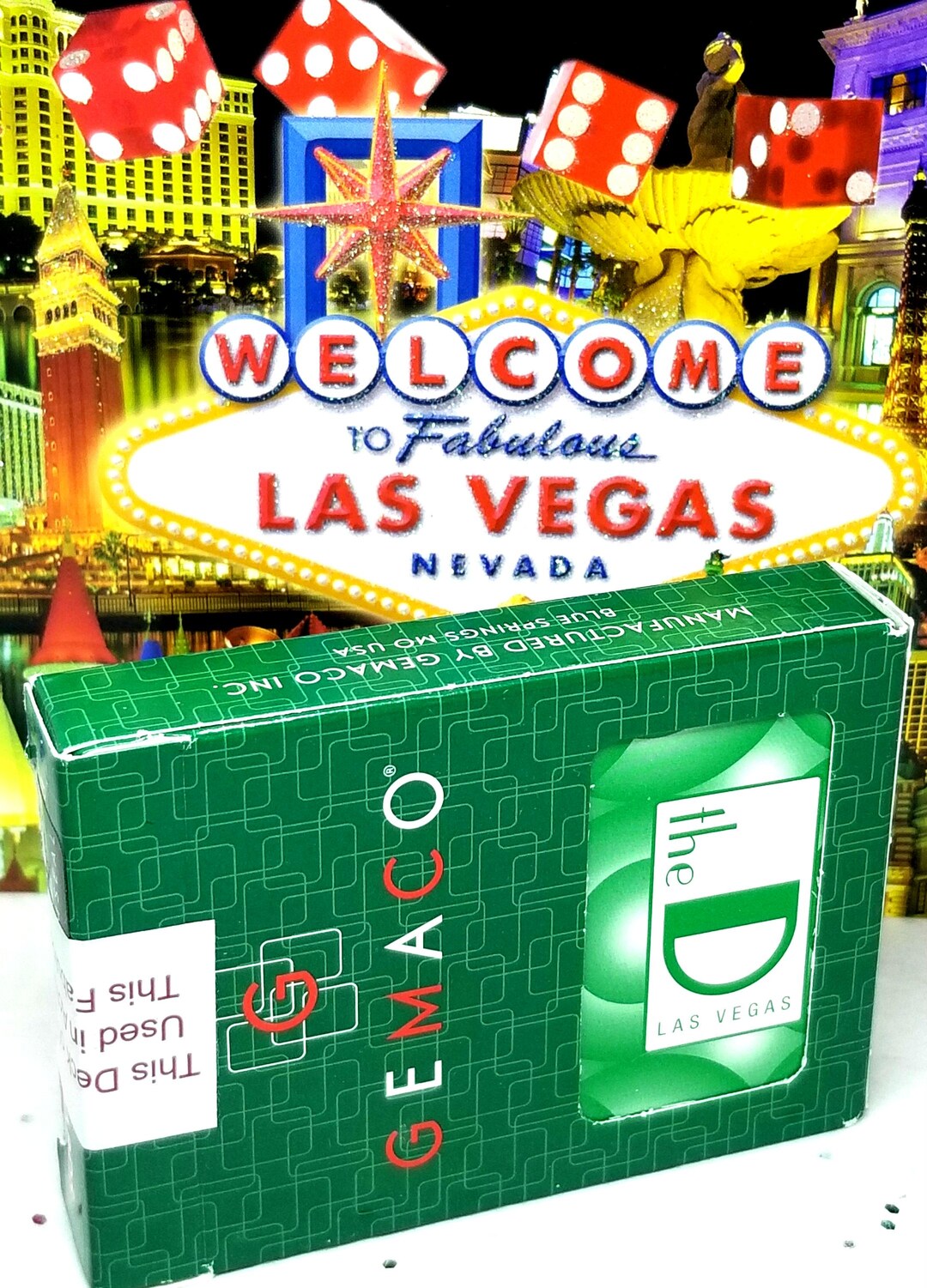 Very Rare the D Las Vegas Cards Authentic Casino Playing Cards the D ...