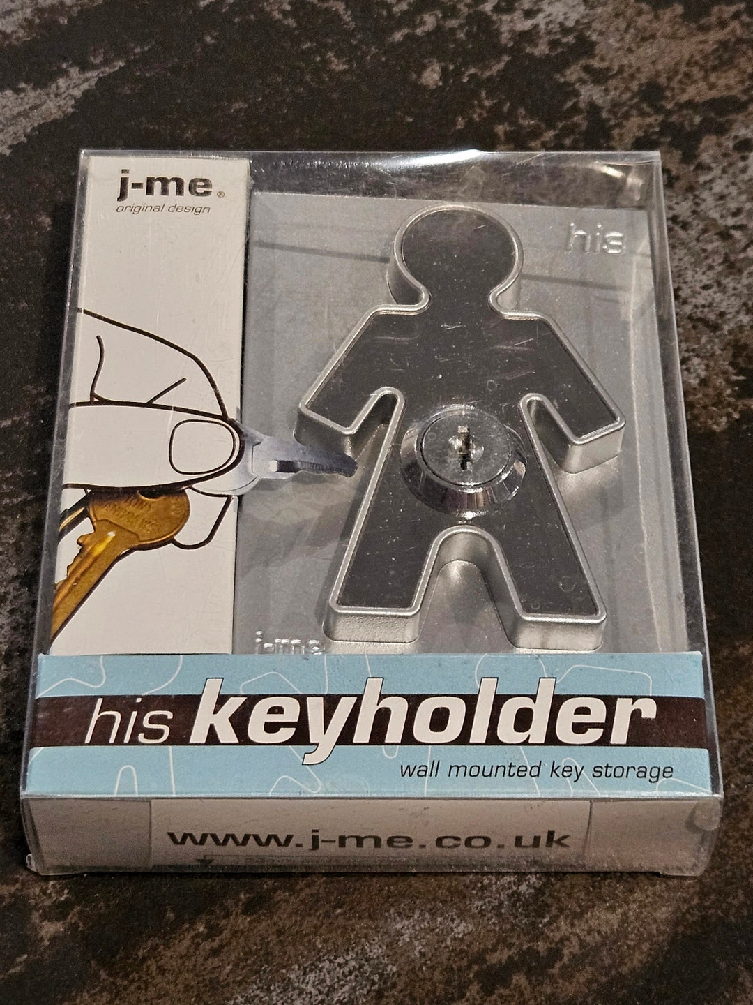 Vintage Chrome HIS UK Funny Keyholder Retro Lock Full Frontal of a Guy ...