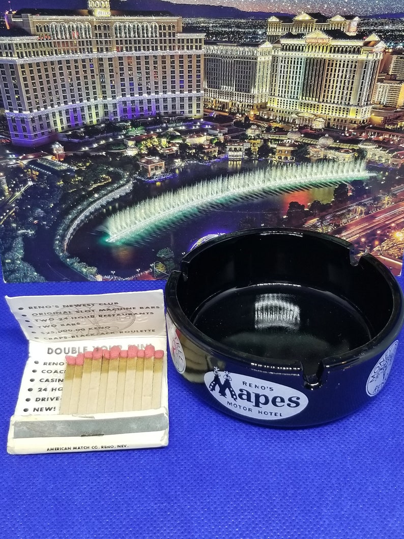 Amazing Rare Vintage 70s Reno's Mapes Motor Hotel Casino | Etsy