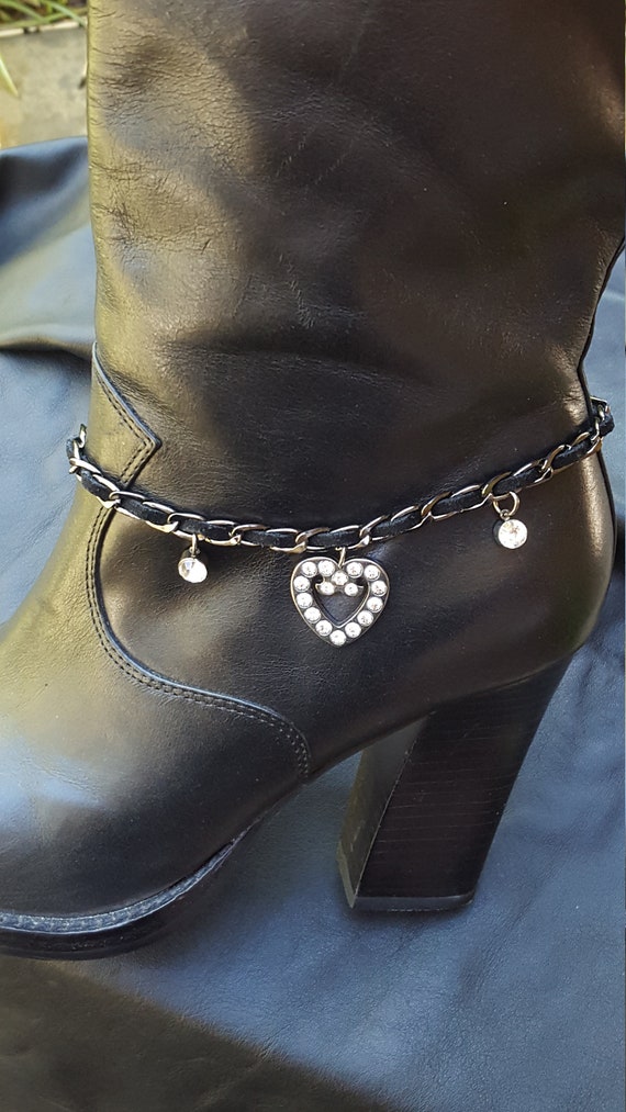 Biker boot bracelet - Gem