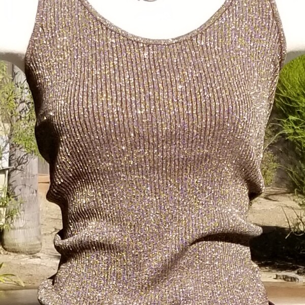 Metallic Top - Etsy