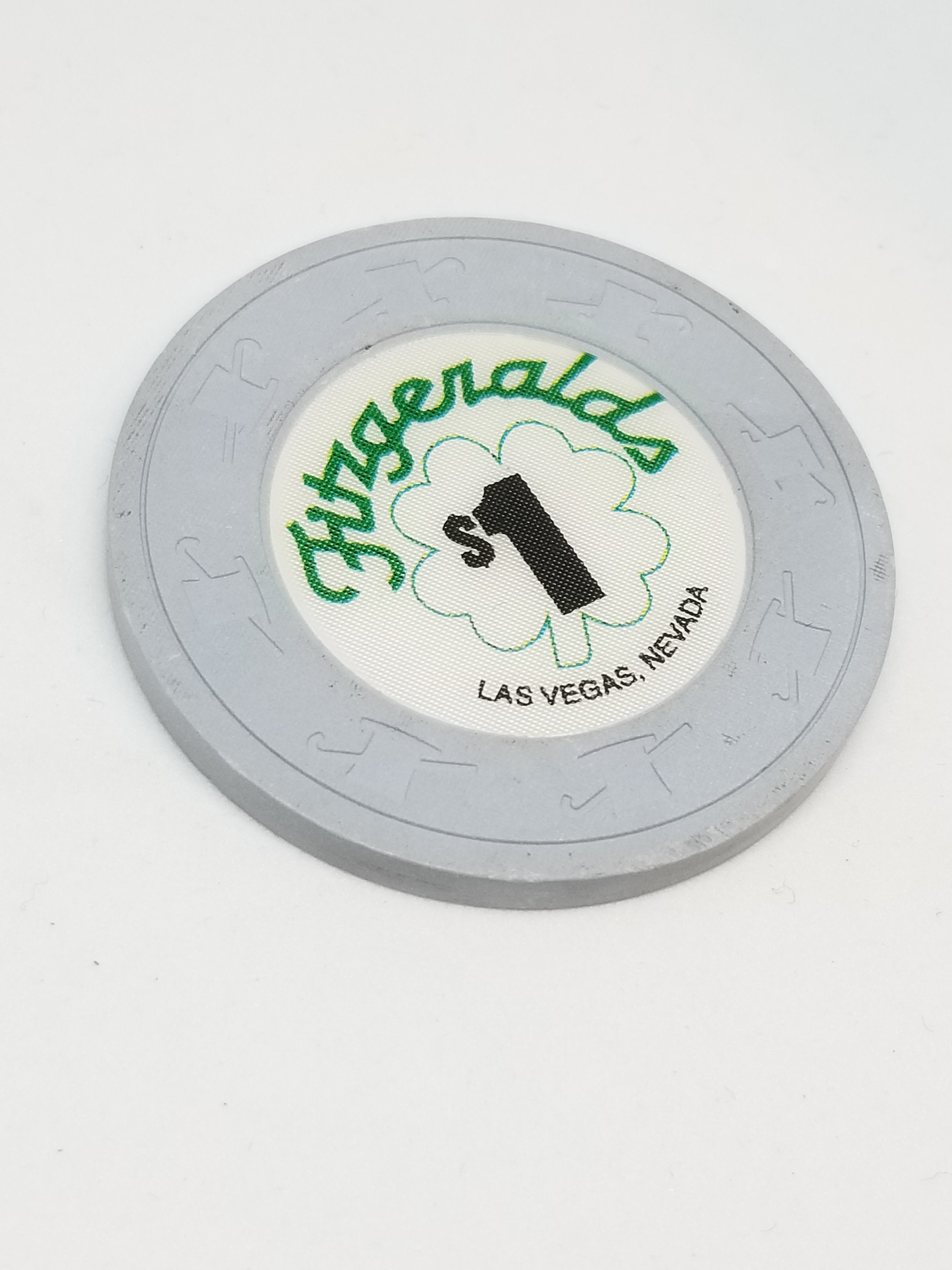 Legendary Vintage Fitzgeralds Las Vegas Old House Chip Poker Blackjack ...