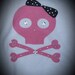 Awesome Girly Skull & Bones Gift Set Bib Bodysuit Onesie Adorable ...