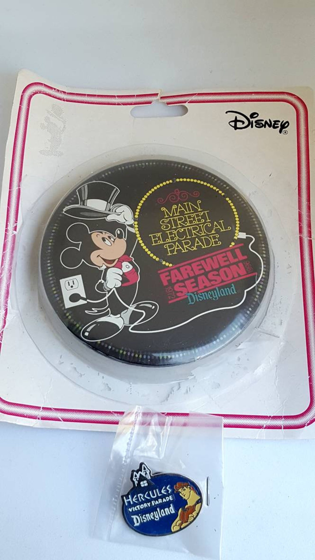 Rare Vintage Disney Pins Mickey Mouse Main Street Electrical Parade Pin ...