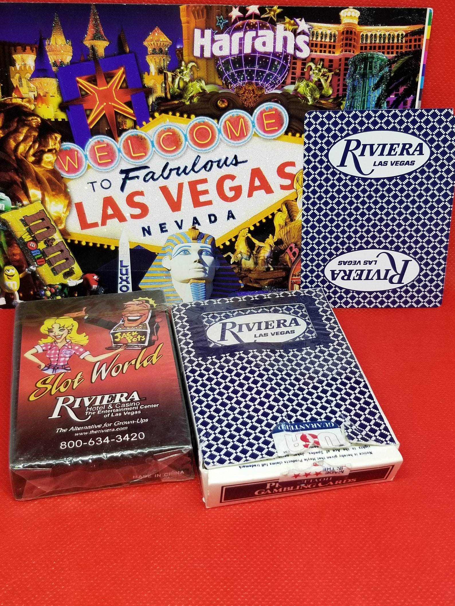 Fabulous Las Vegas Riviera Casino & Slot World obsolete | Etsy