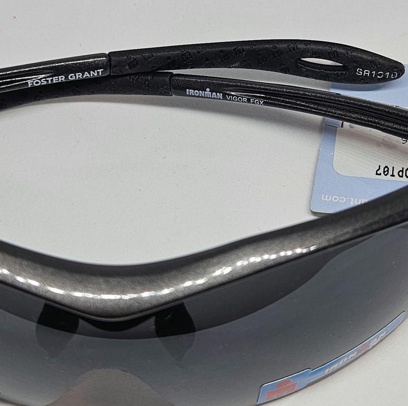 Badass Vintage Foster Grant Iron Man Sunglasses Max Block Lenses Unisex ...