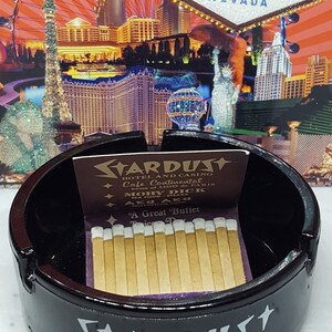 Vintage MCM Stardust Las Vegas Gift Set Stardust Ashtray Matches ...