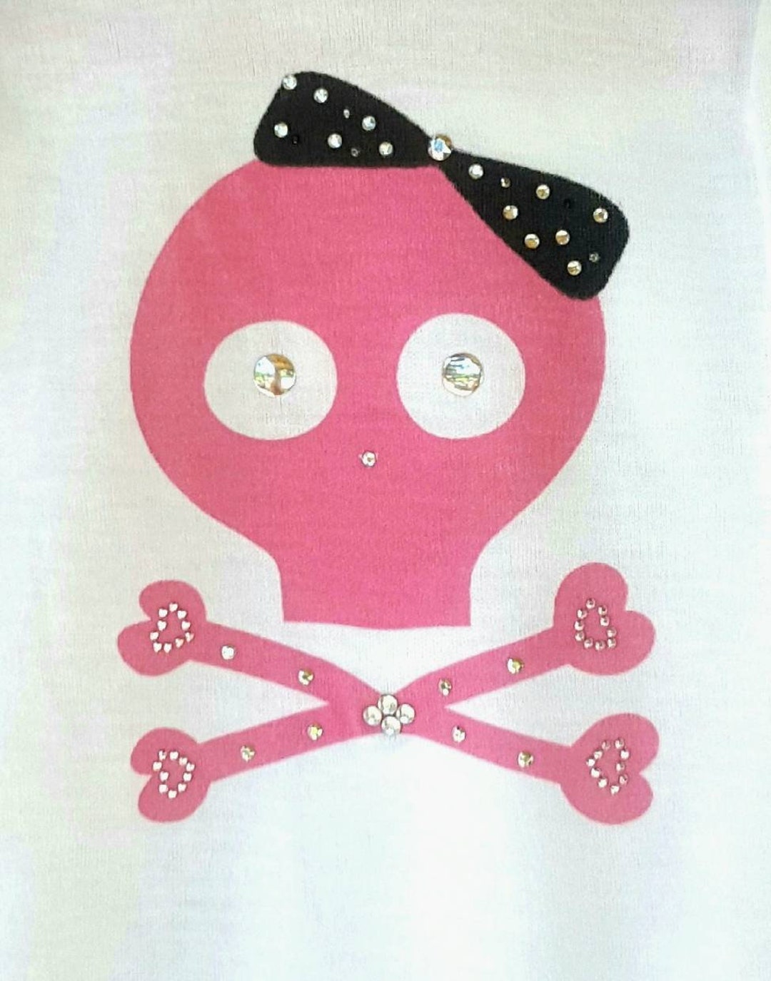 Awesome Girly Skull & Bones Gift Set Bib Bodysuit Onesie Adorable ...