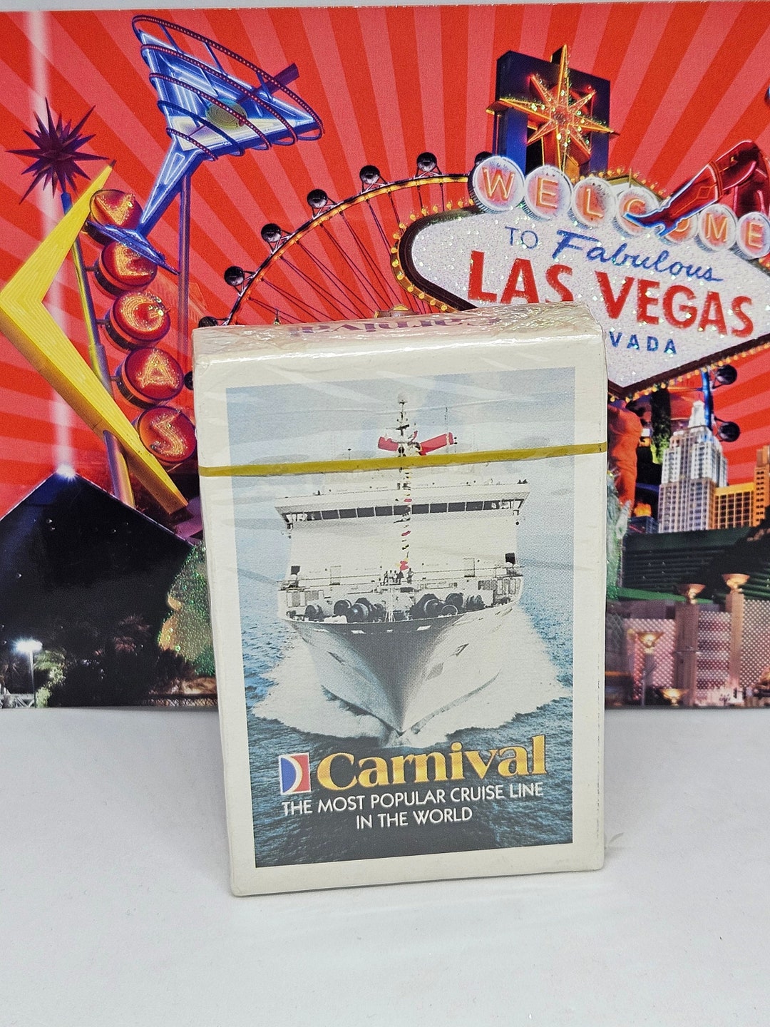 Vintage Carnival Cruises Deck of Playing Cards Carnival Souvenir ...