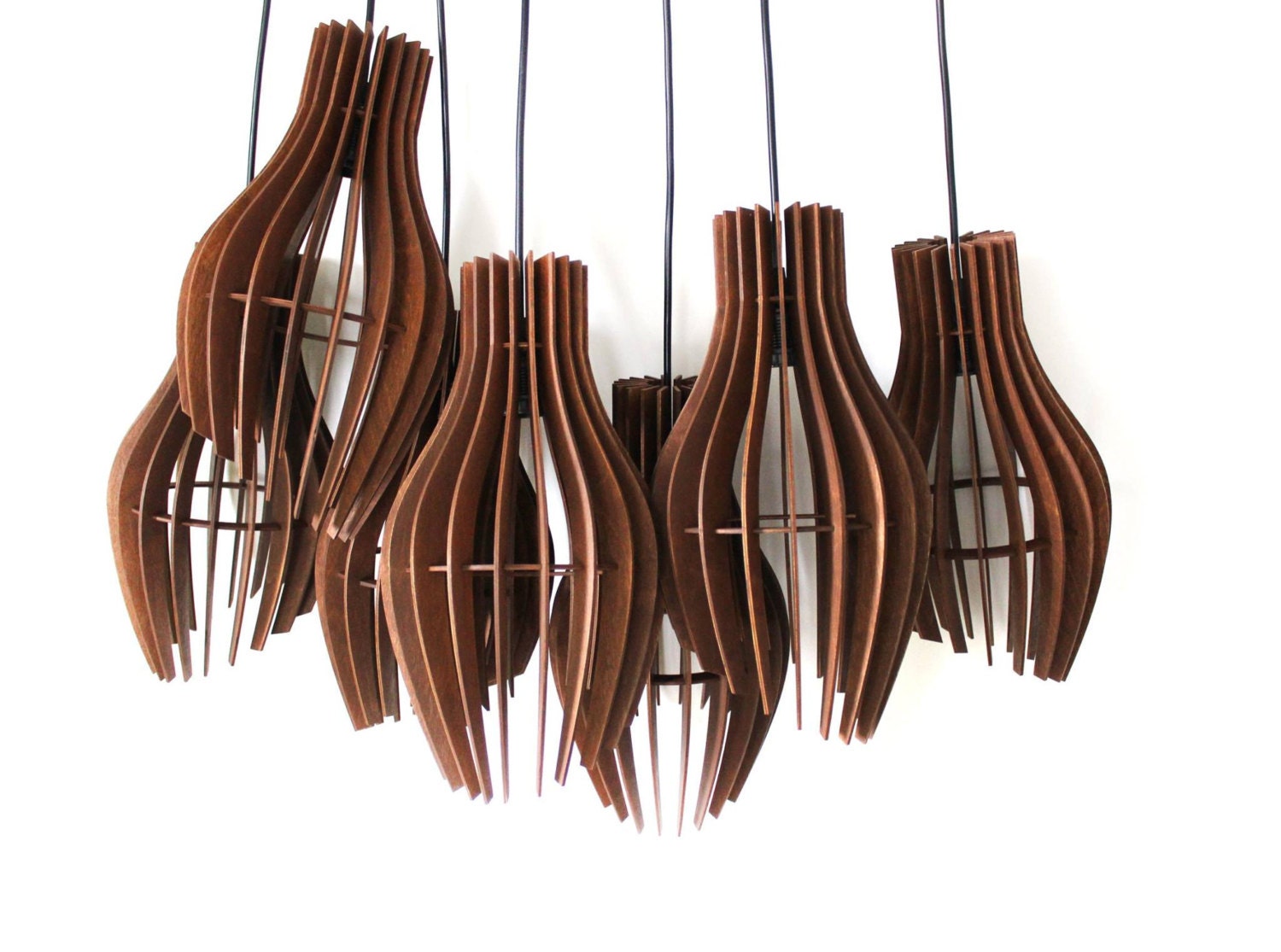 Pendant Light Wood Lamp Pendant Lighting Hanging Dining - Etsy