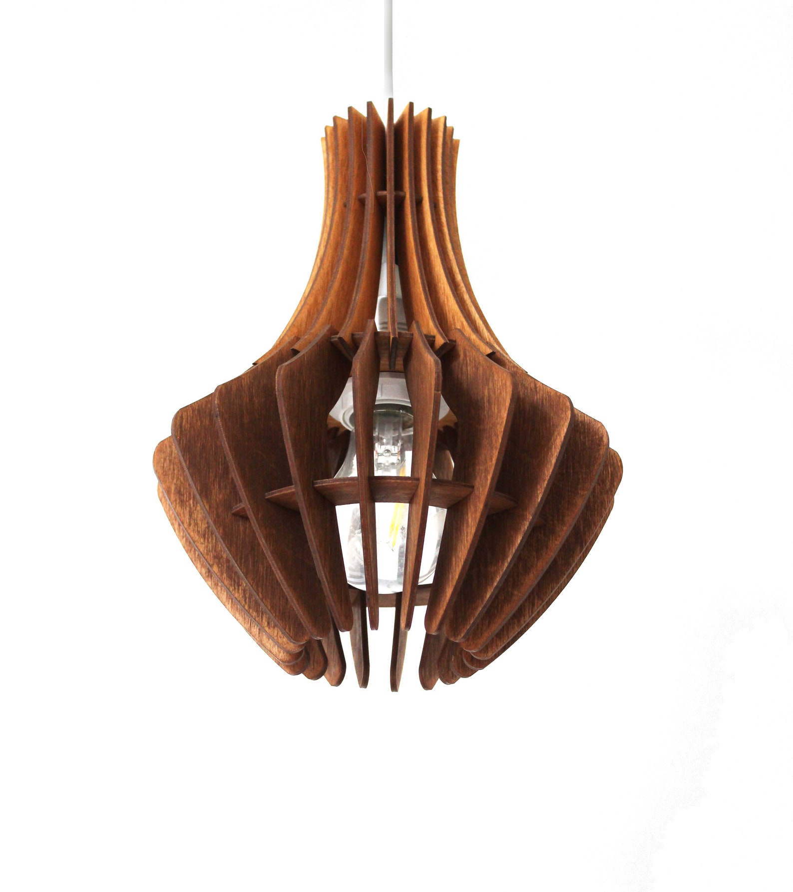 Rustic Pendant Light Wood Ceiling Light Kitchen Island Light | Etsy