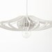 White Pendant Light Wood Pendant Light Hanging Dining - Etsy