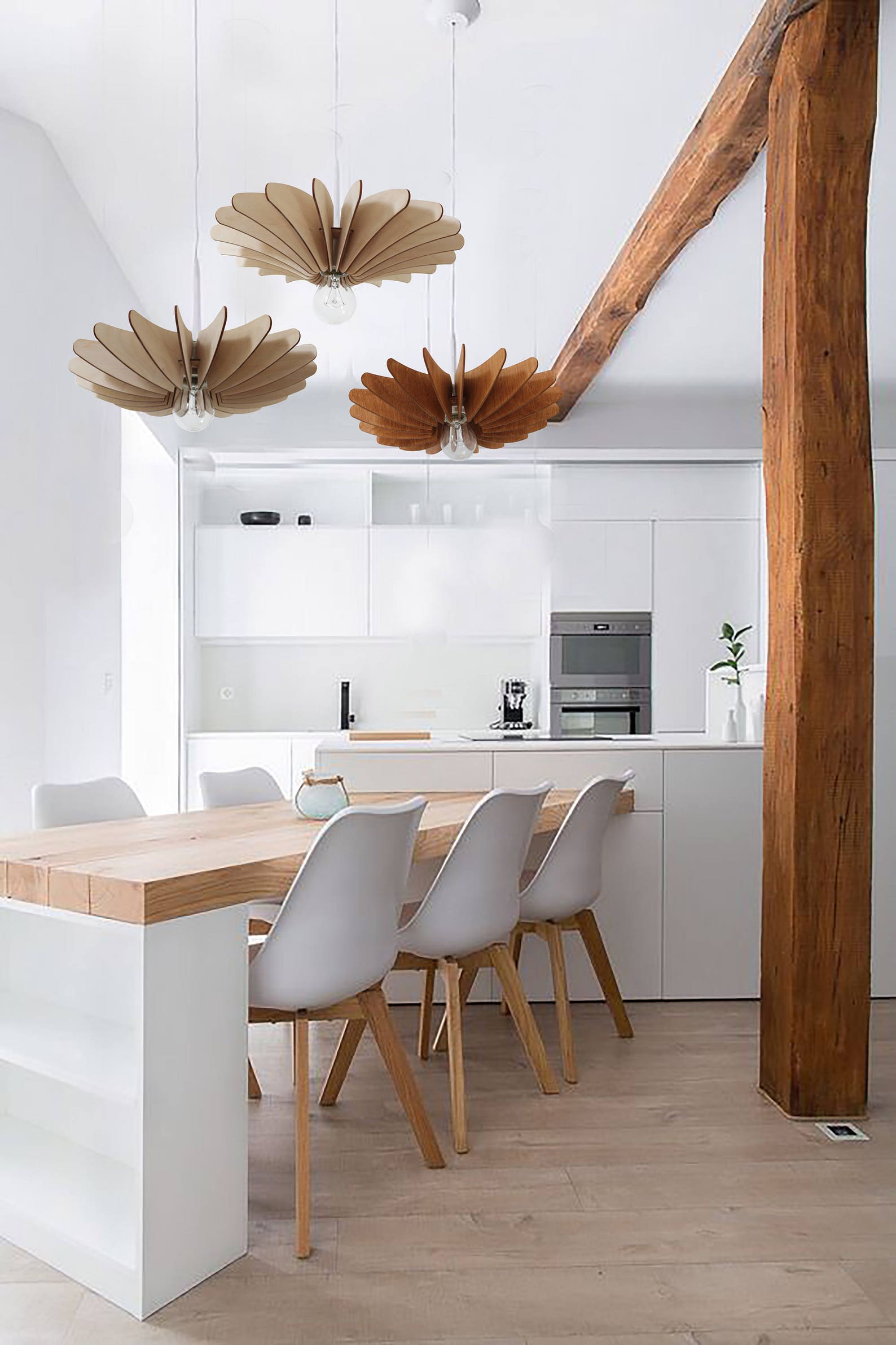 Pendant Light Modern Scandinavian Light Fixture Dining - Etsy UK
