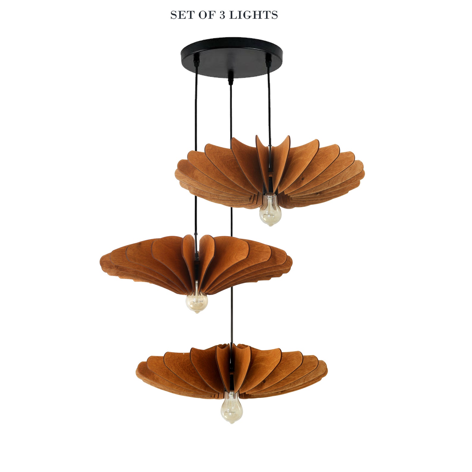 3 Pendant Light Cluster Ceiling Lights Set of 3 Pendant - Etsy