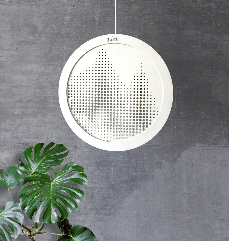 Modern White Pendant Light Minimalist Scandinavian Light - Etsy