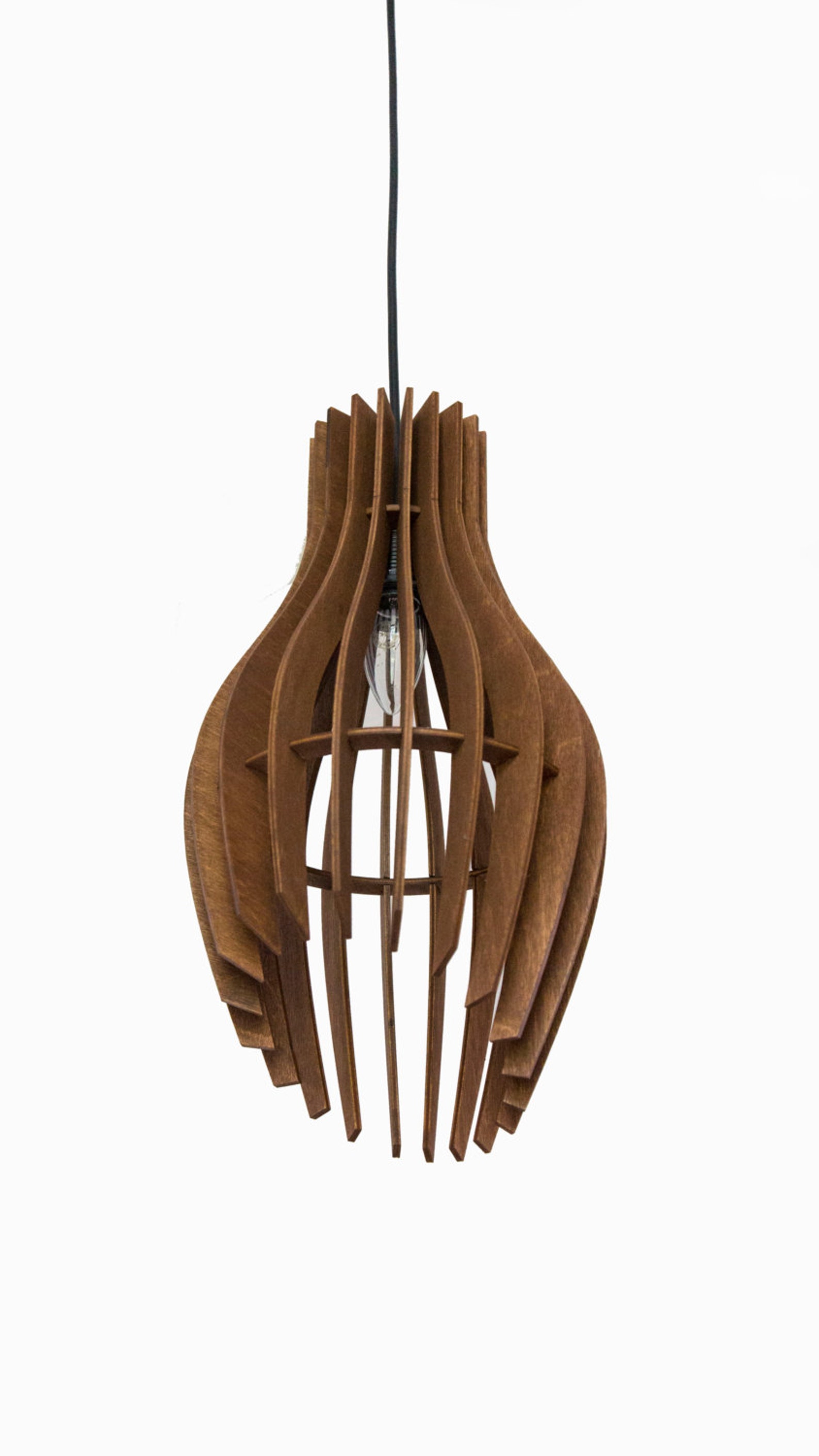 Pendant Light Wood Lamp Pendant Lighting Hanging Dining - Etsy