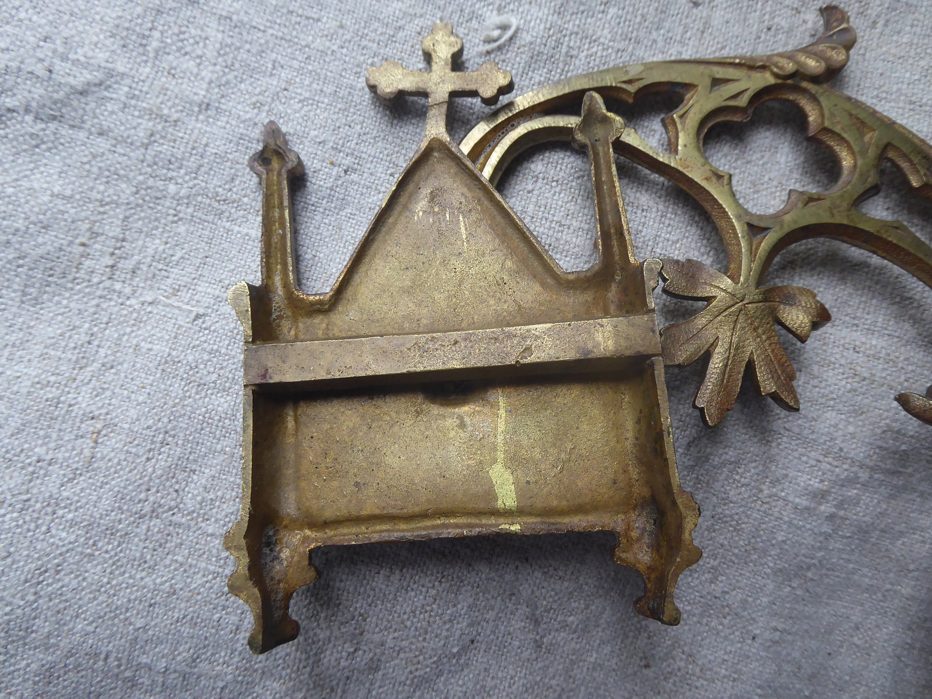 Antique Ornate French Gilt Ormolu Pivoting Candle Bracket. - Etsy