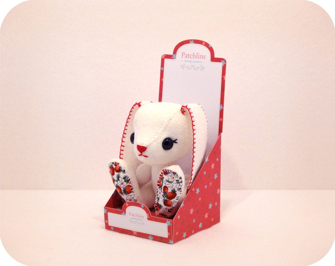 Rabbit & Gift Box - PDF Pattern - Etsy