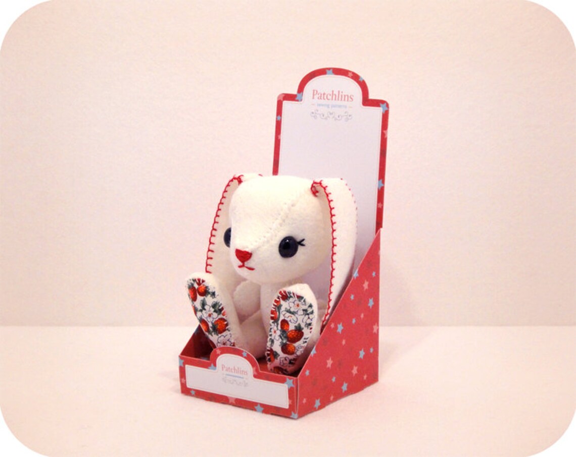 Rabbit & Gift Box - PDF Pattern - Etsy Canada
