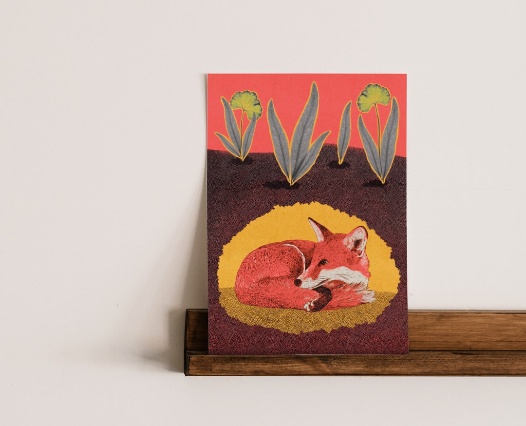 Underground | Fox Illustration | Anit-hunt | Vegan Art | Animal Rights ...